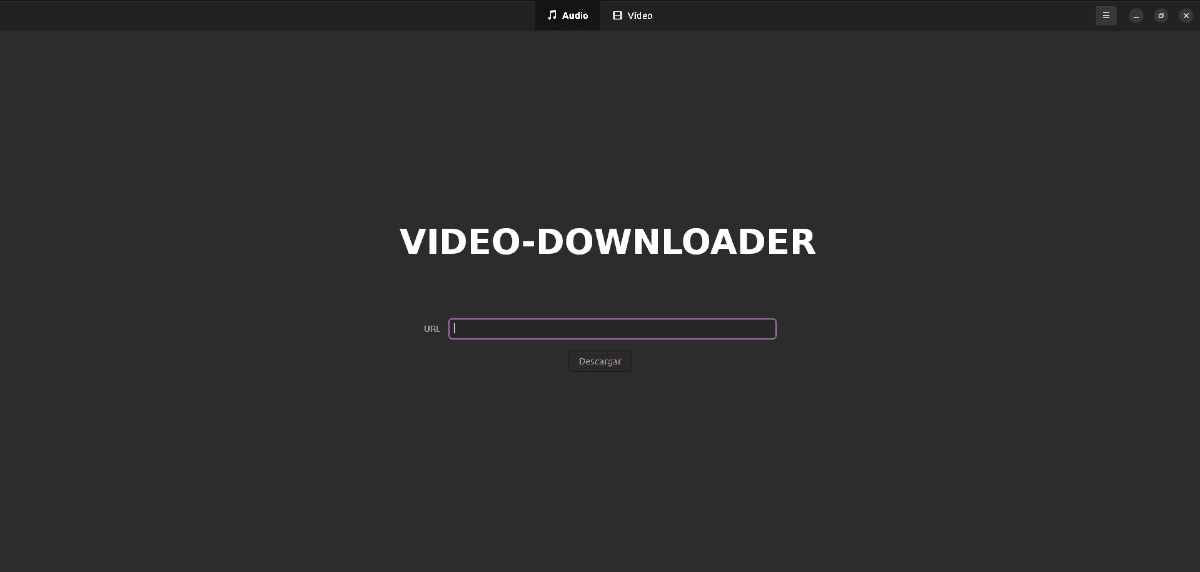 Video-downloader, descarga vídeos o audio desde el escritorio de Ubuntu