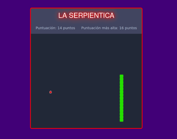 Juego de la serpiente, crea el tuyo con un HTML, CSS y JavaScript